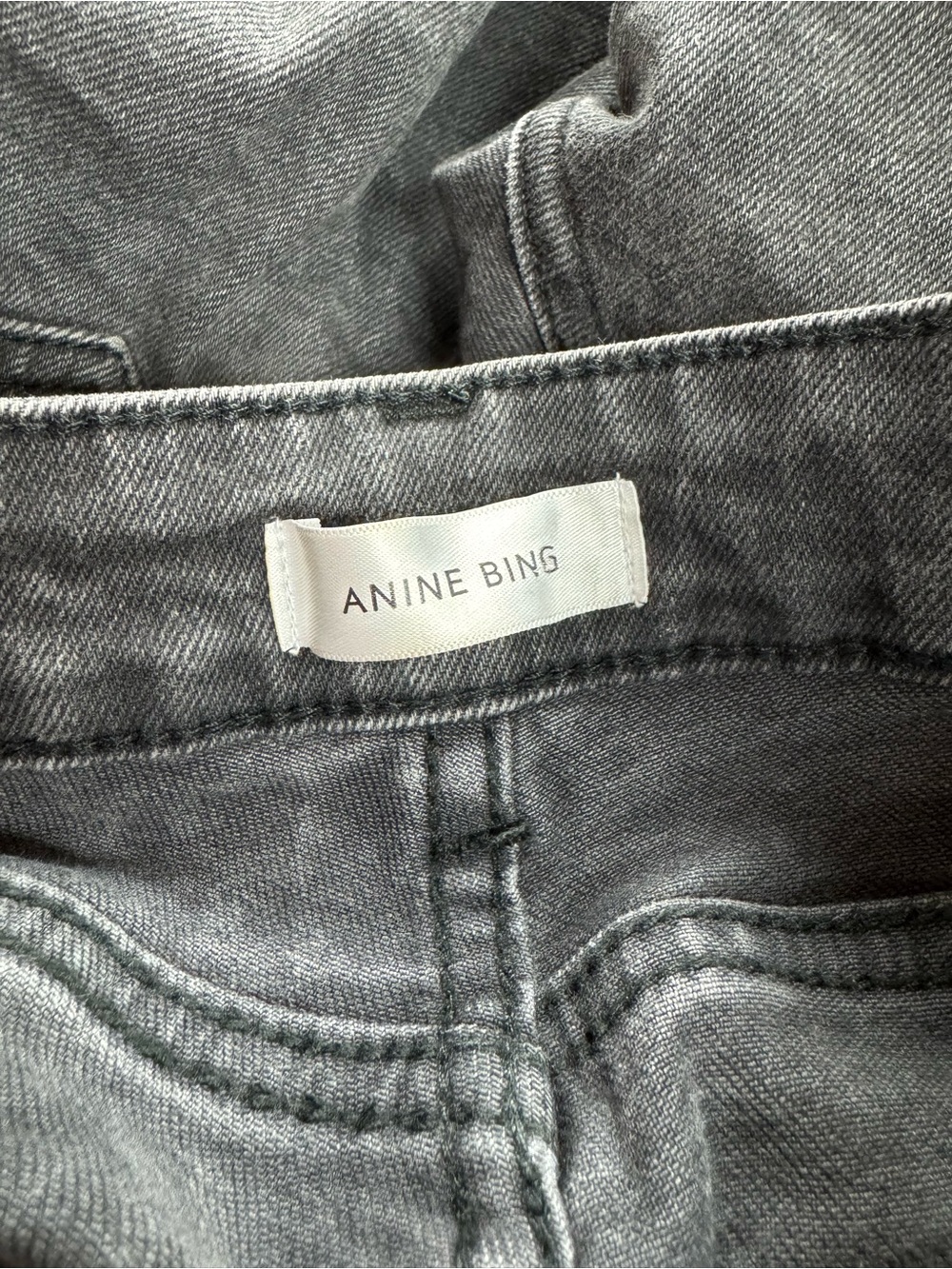 Anine Bing | Jeans | Anine Bing Frida Jean Charcoal 24 | Poshmark